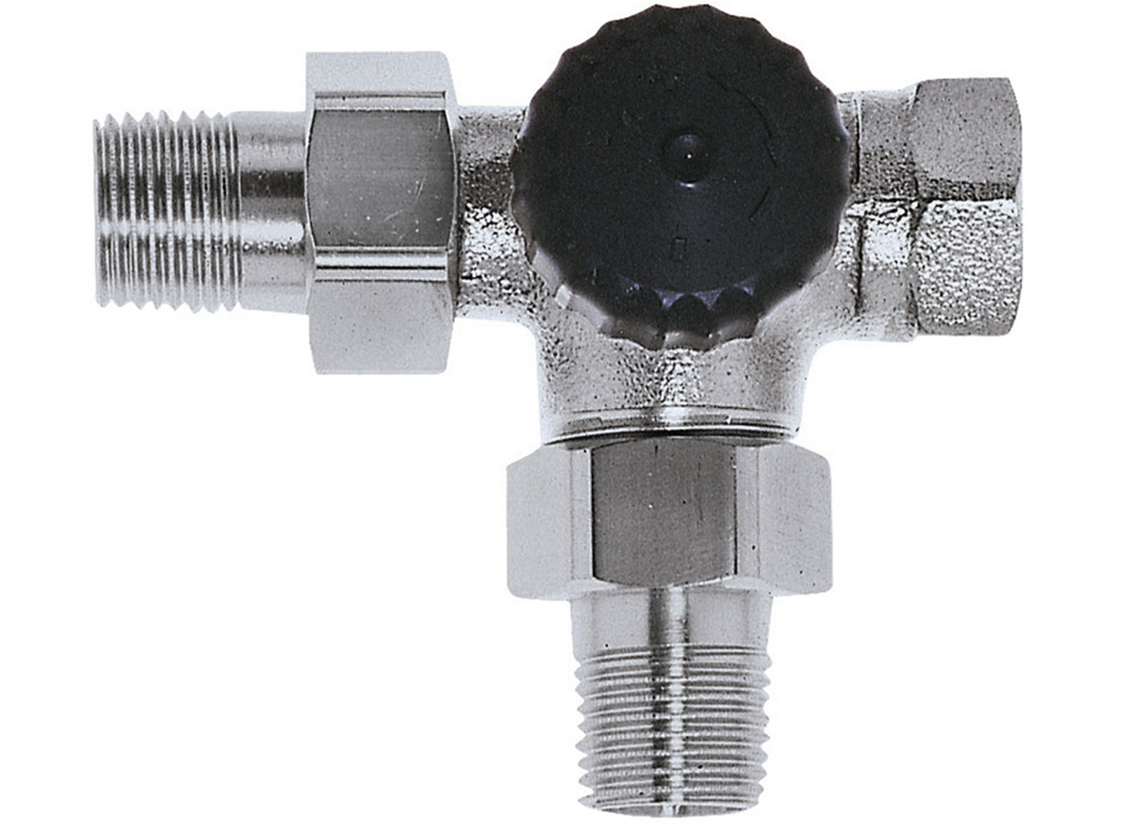 Heimeier Three Way Valve 1/2" RADIATOR VALVE THERMOSTATIC VALVE BYPASS ...